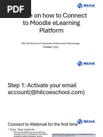 SINU Moodle Student Login Guide | PDF | Login | Computing