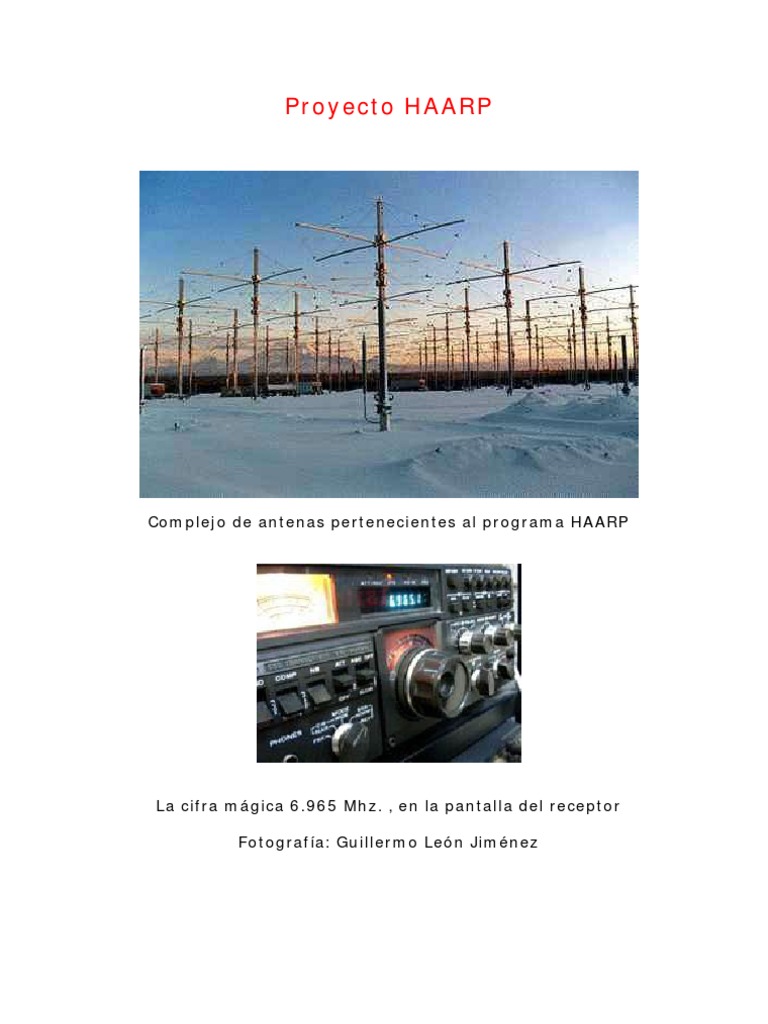 Proyect HAARP | PDF