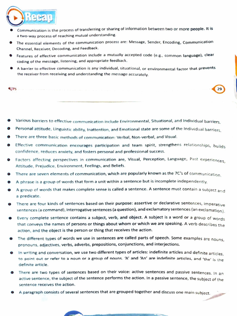 Effective Communication Essentials | PDF | Communication | Subject ...