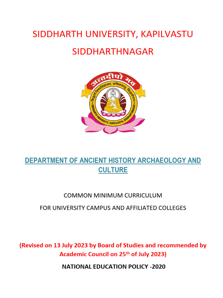 Ancient History Archaeology and Culture | PDF