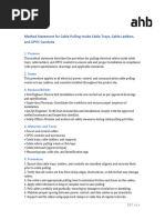 Cable Pulling Safety: Essential Measures | PDF | Occupational Safety ...