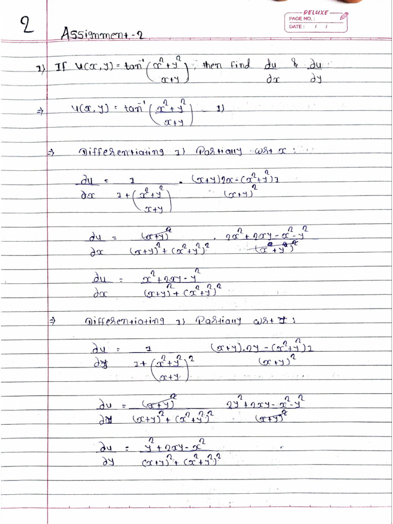 Maths Assignment | PDF