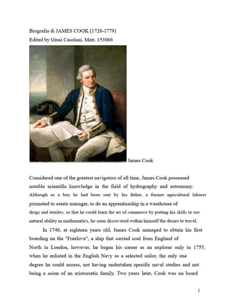 James Cook | PDF | James Cook | Exploration