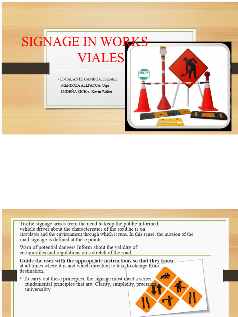 Essential Guidelines for Road Signage | PDF | Traffic | Road