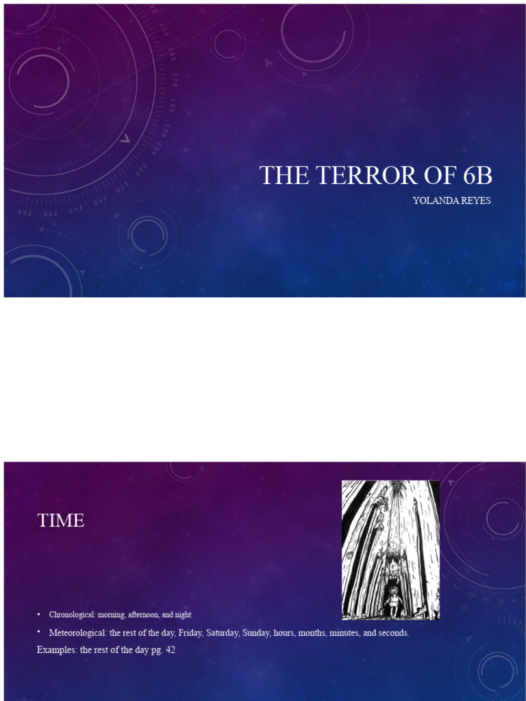 The Terror of 6B | PDF
