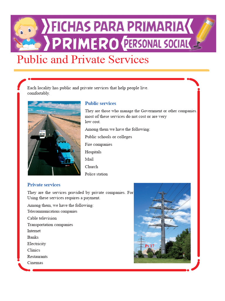 Public vs. Private Services Explained | PDF | Information And ...