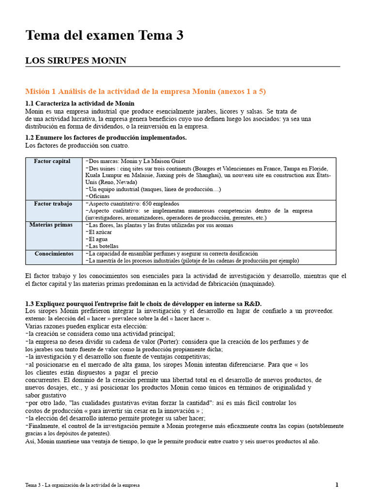 CEJM - BTS Tema3 - Corregido | PDF | Business | Logística
