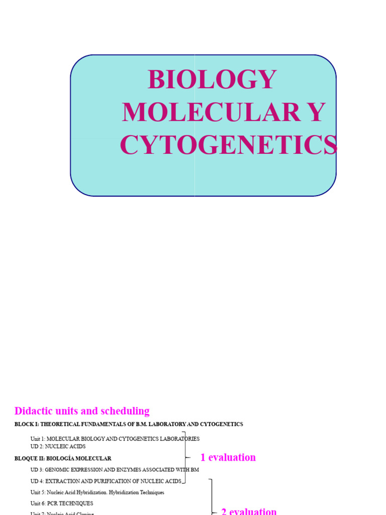 NOTES CFGS CLINICAL AND BIOMEDICAL LABORATORY | PDF | Molecular Biology ...