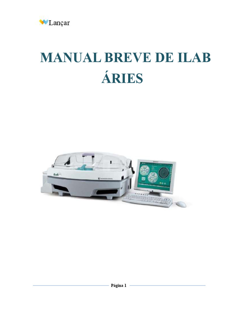 Manual de Operação do Ilab Aries | PDF