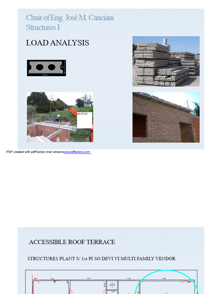 013 - - Analysis of Accessible Roof Loads | PDF | Roof | Architectural ...