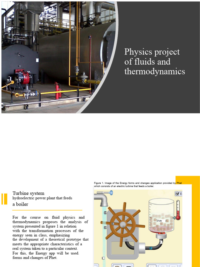 Fluid Mechanics and Thermodynamics Project - 2021-I - 2nd Progress ...