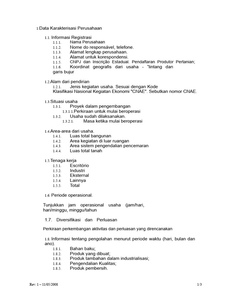 Karakterisasi Data Perusahaan Pertanian | PDF