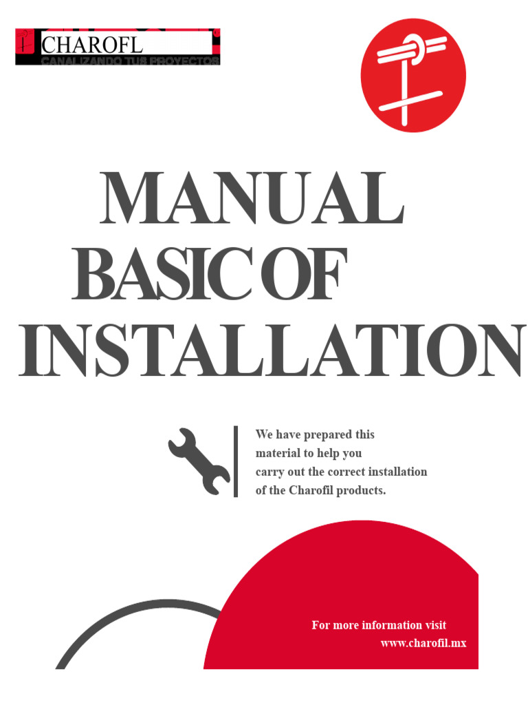 Charofil Installation Manual | PDF | Screw | Electrical Wiring