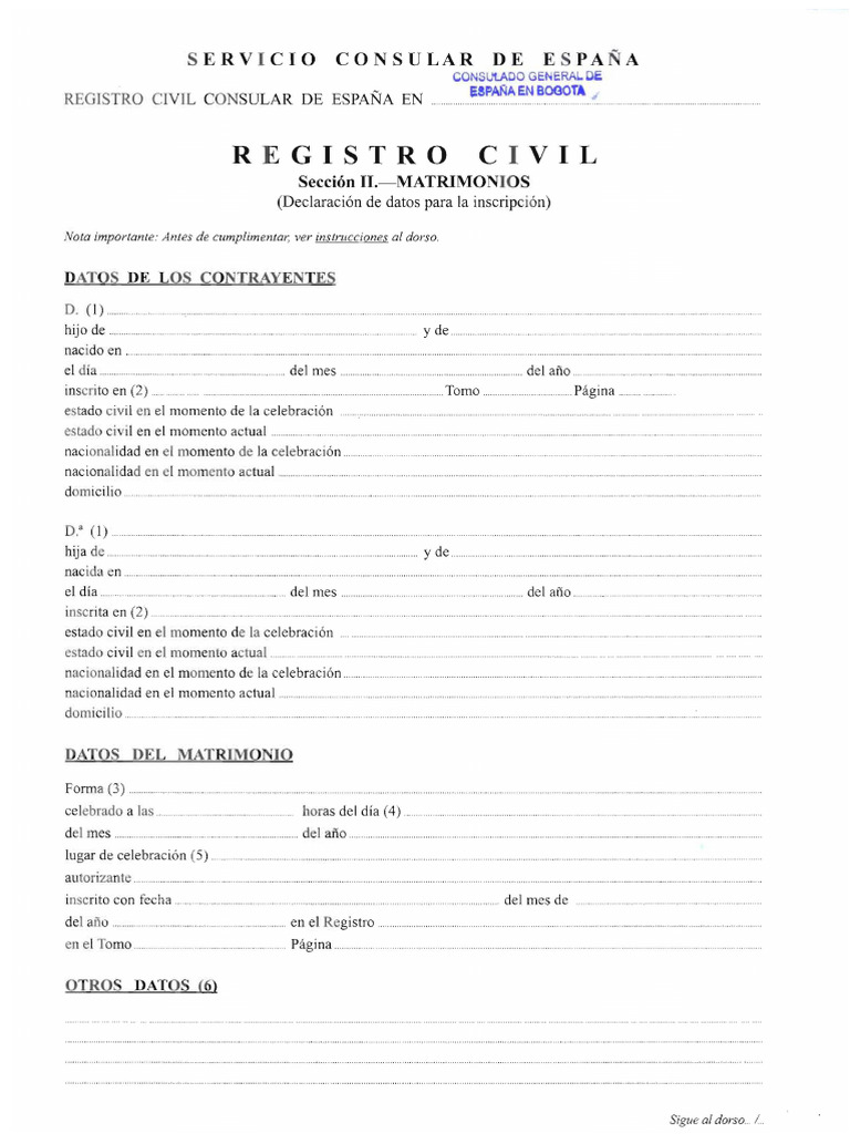 Birth Registration Declaration Form | PDF
