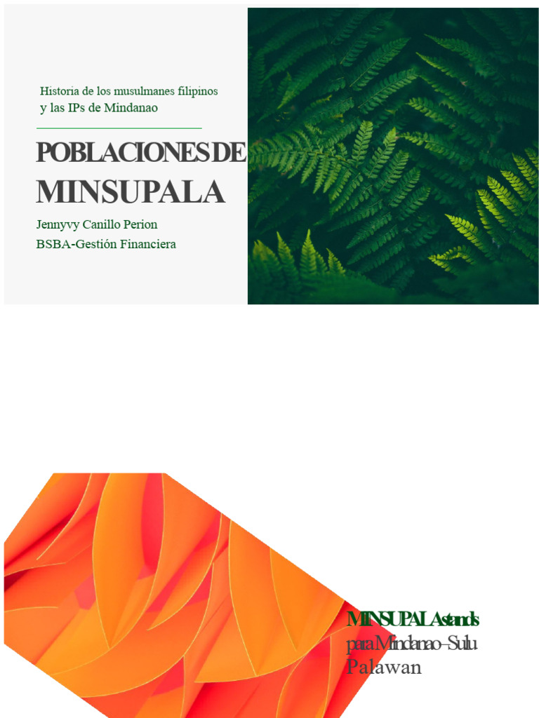 Historia de musulmanes y grupos indígenas en Mindanao | PDF