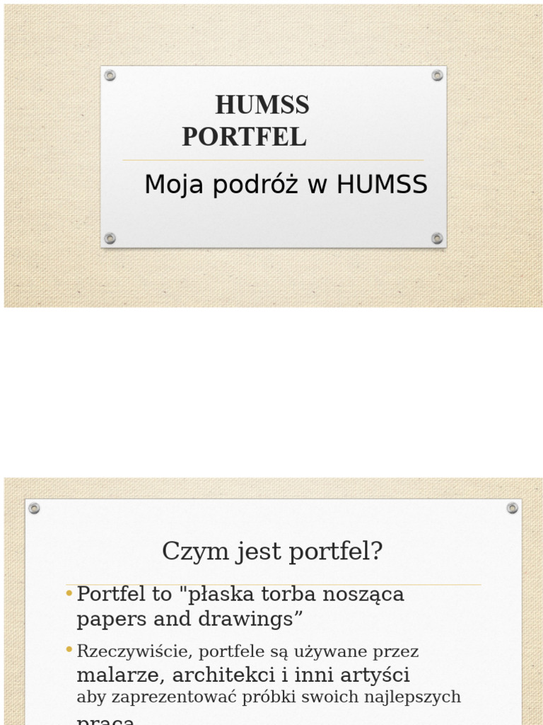 6 CA 1 Moje PORTFOLIO HUMSS | PDF