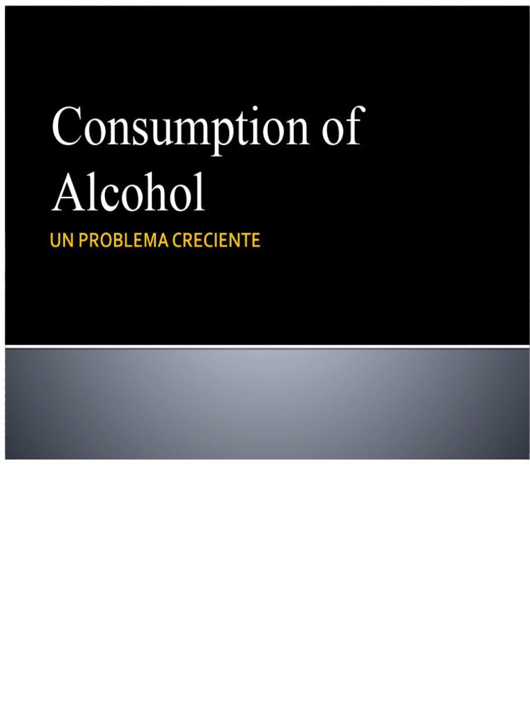 Alcoholism PowerPoint Presentation | PDF | Alcoholism | Alcohol ...