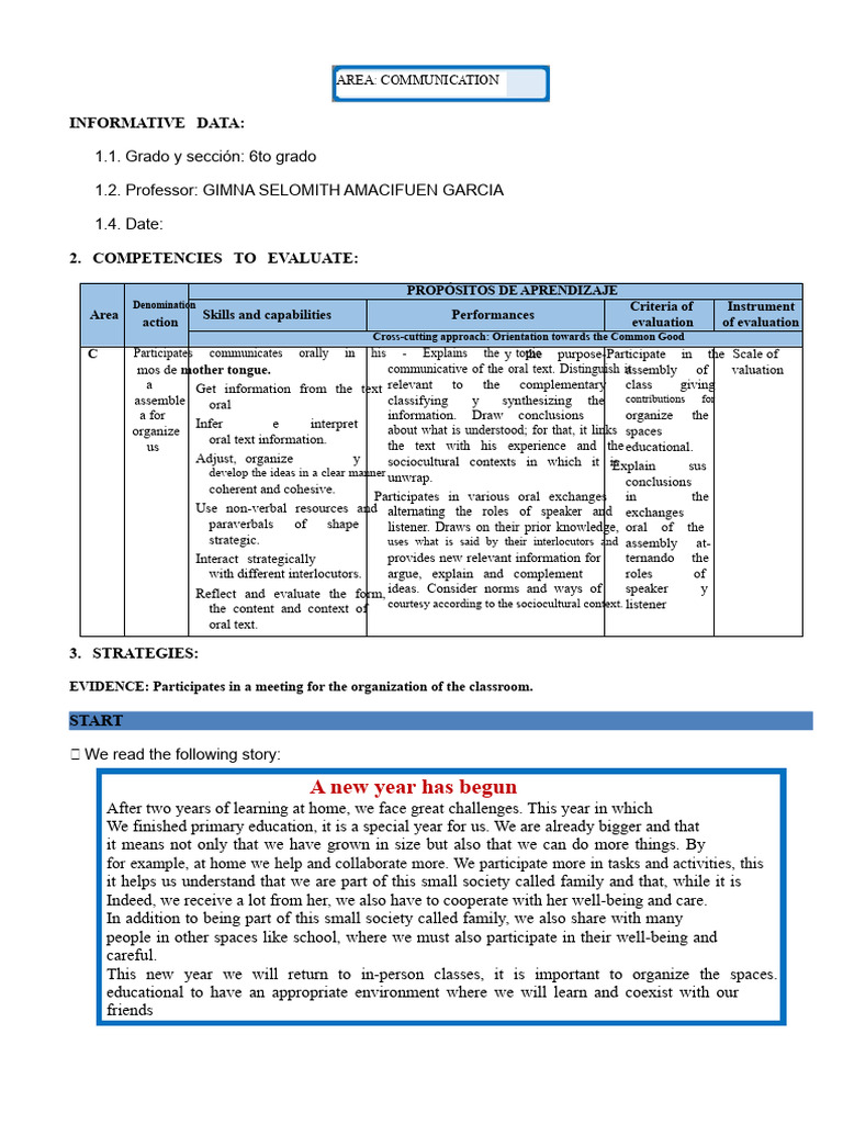 Classroom Organization Assembly Guide | PDF | Information | Consensus ...