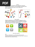 Basic Arithmetic Operations Explained | PDF