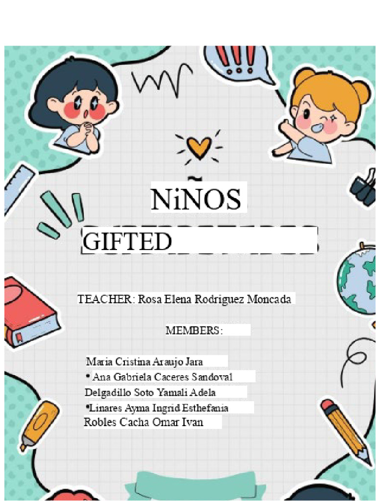 Gifted_merged | PDF | Intellectual Giftedness | Psychological Concepts