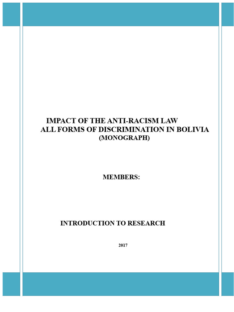 55665294 Monograph Law 045 Against Racism and All Forms of ...