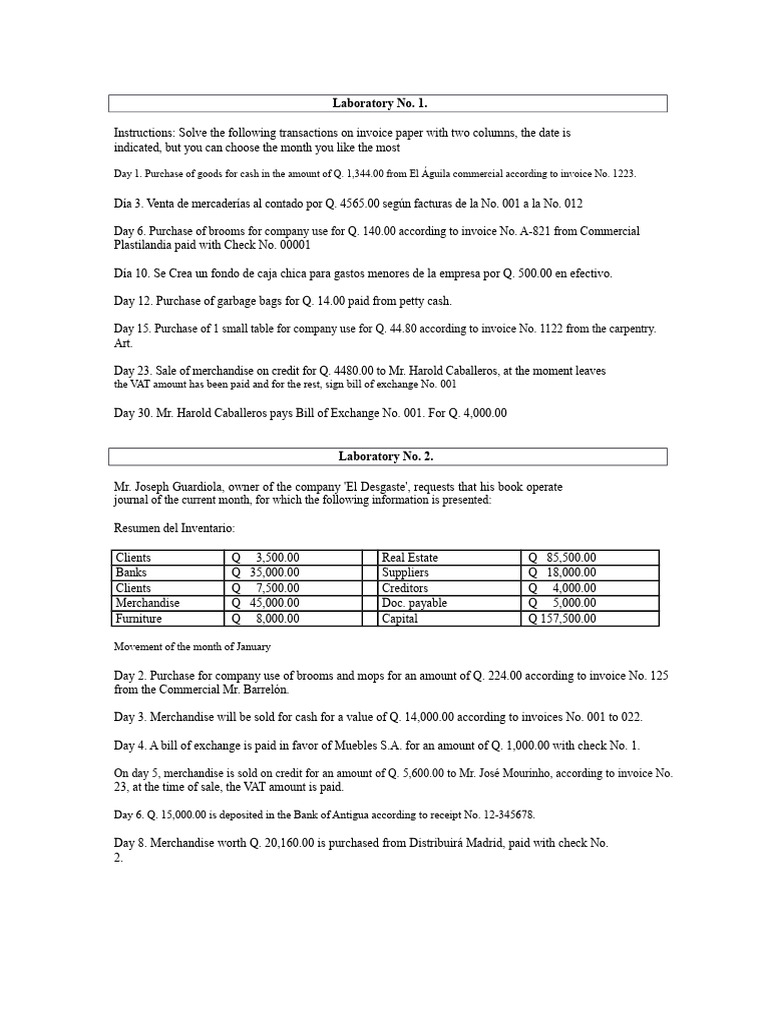 Laboratory No. 1 Diary Book. | PDF | Receipt | Invoice