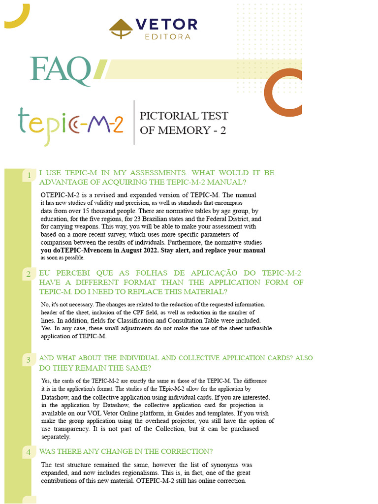 TEPIC-M 2 Information | PDF