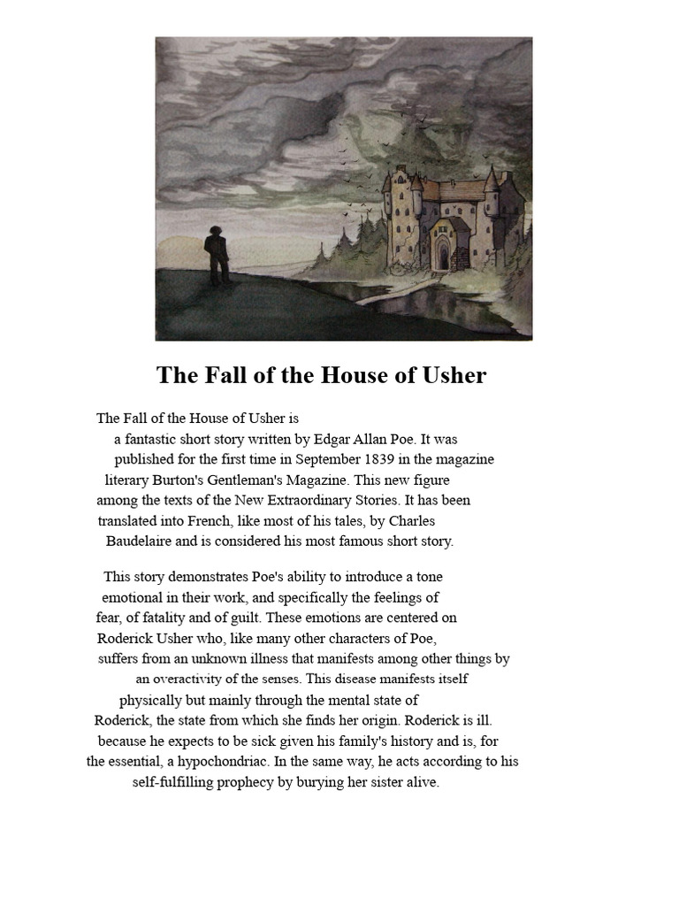The Fall of the House of Usher | PDF