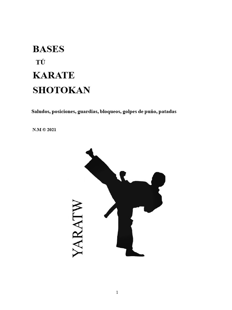 TVL - las bases del karate | PDF | Kárate | Shotokan