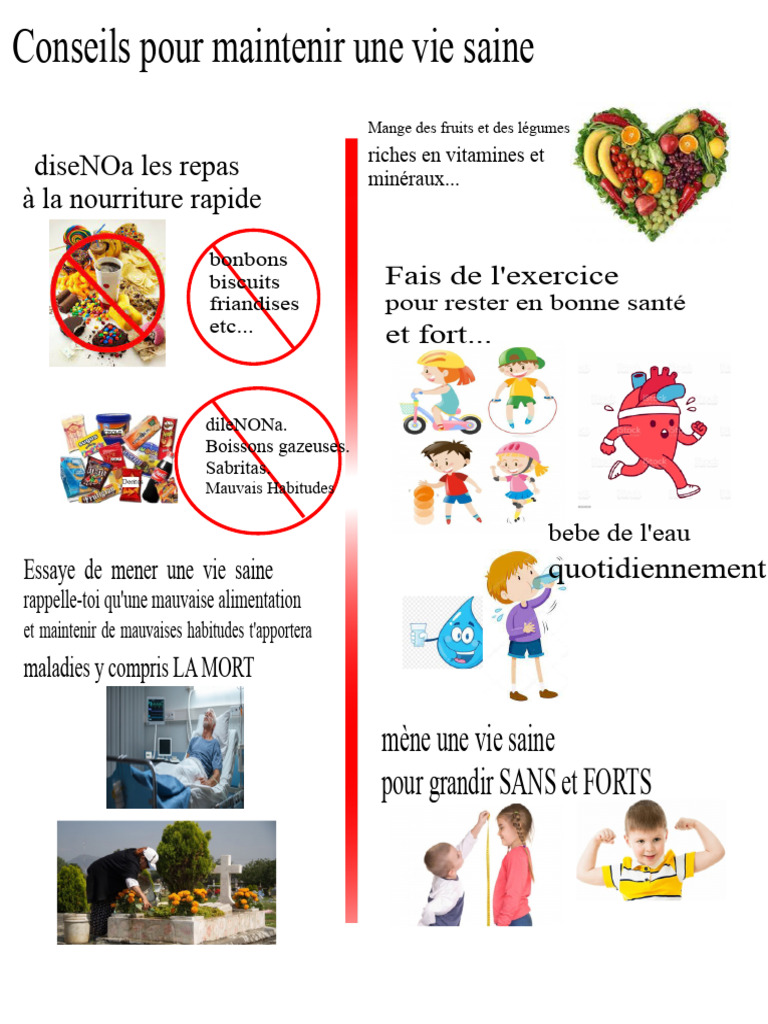 Conseils pour une vie saine et équilibrée | PDF