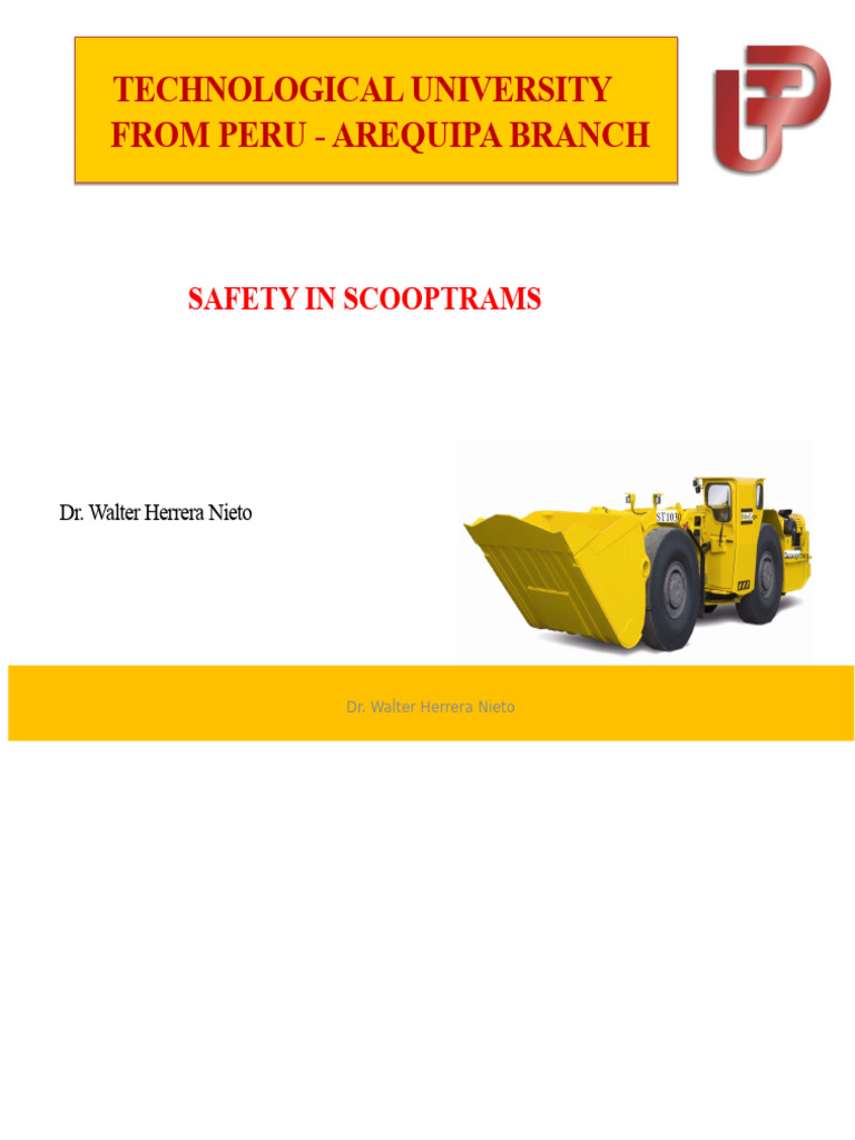 Safety in Scooptram Machines | PDF | Vehicles | Personal Protective ...