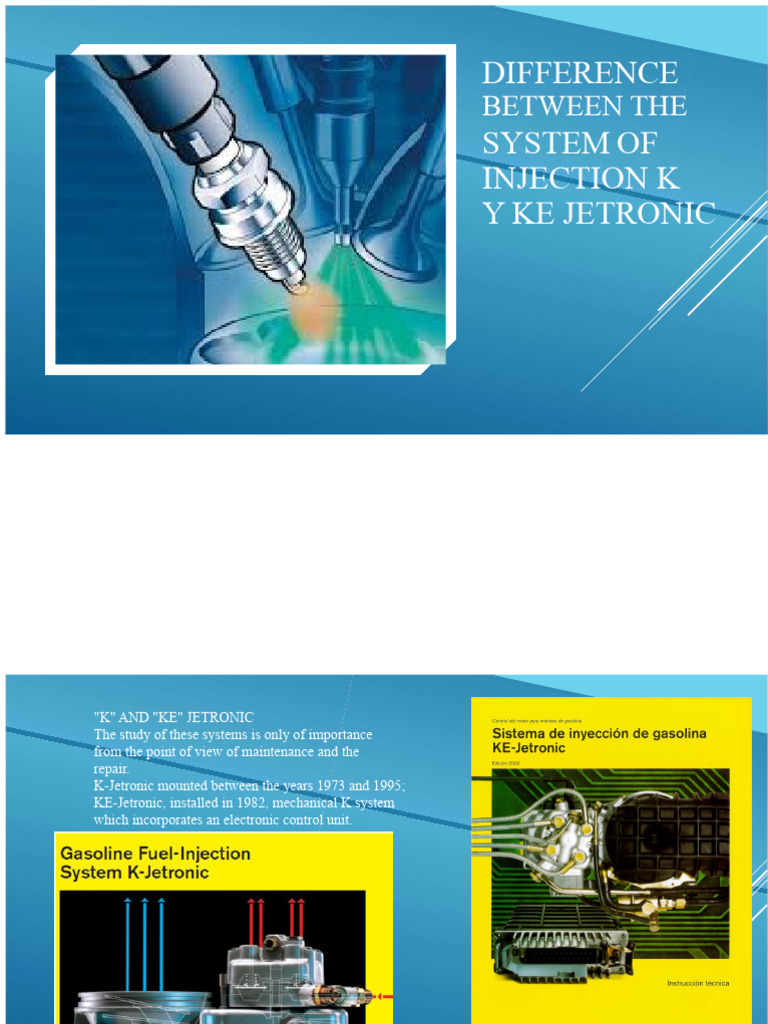 Difference in Injection Systems | PDF | Throttle | Energy Technology