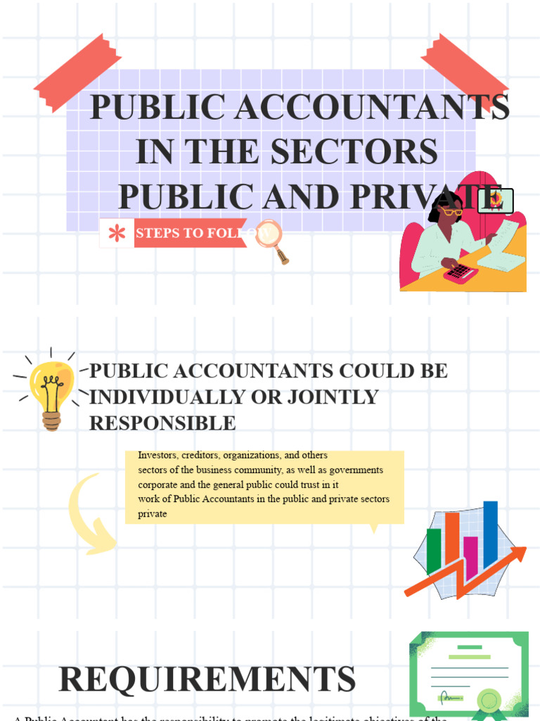 Public Accountants in The Public and Private Sectors | PDF | Regulatory ...