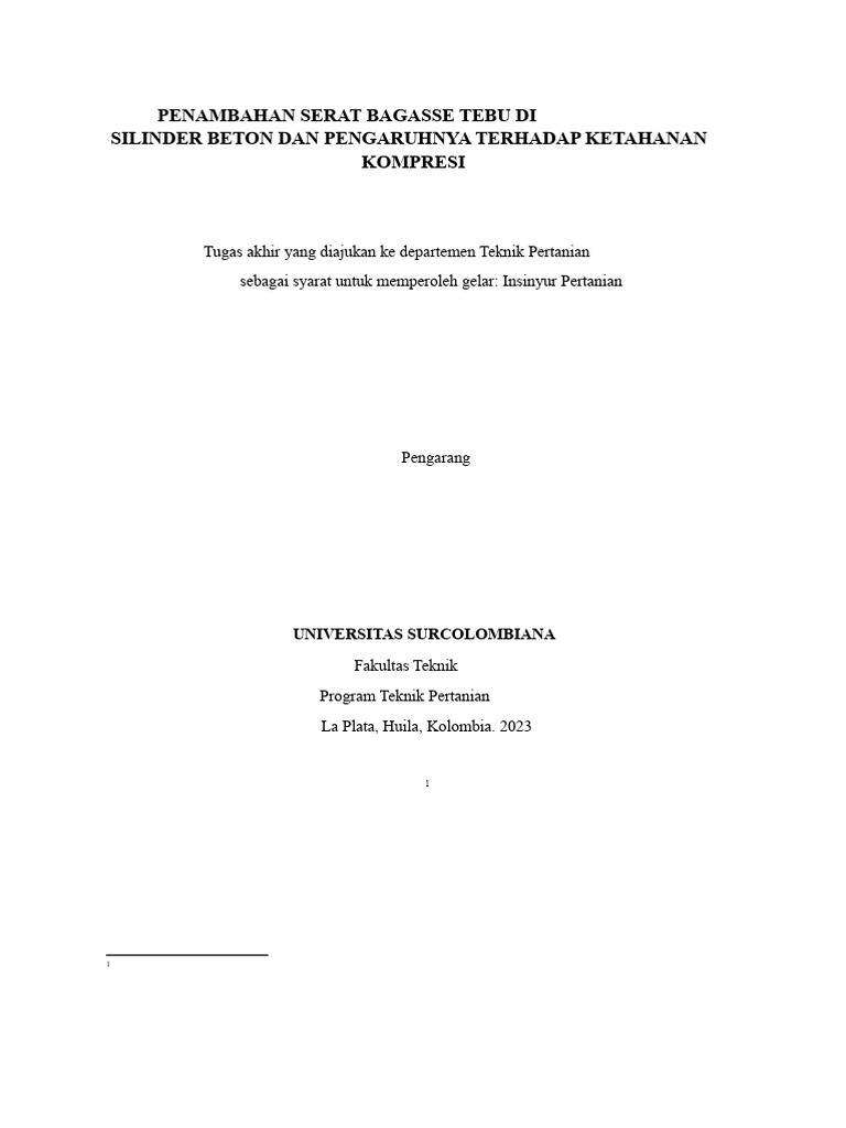 ampas tebu (1) | PDF