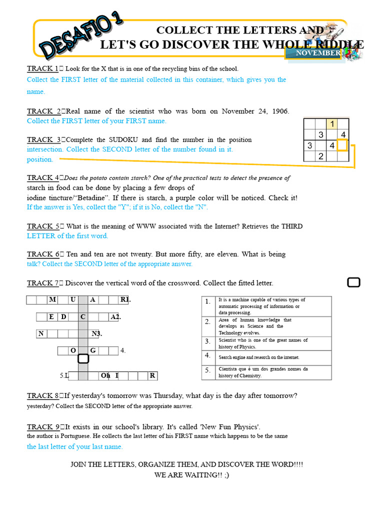 Challenges of Science 1 (Challenge and Response) | PDF