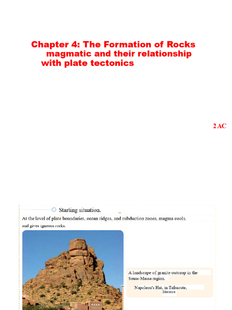 The Formation of Igneous Rocks and Their Relationship. | PDF | Igneous ...