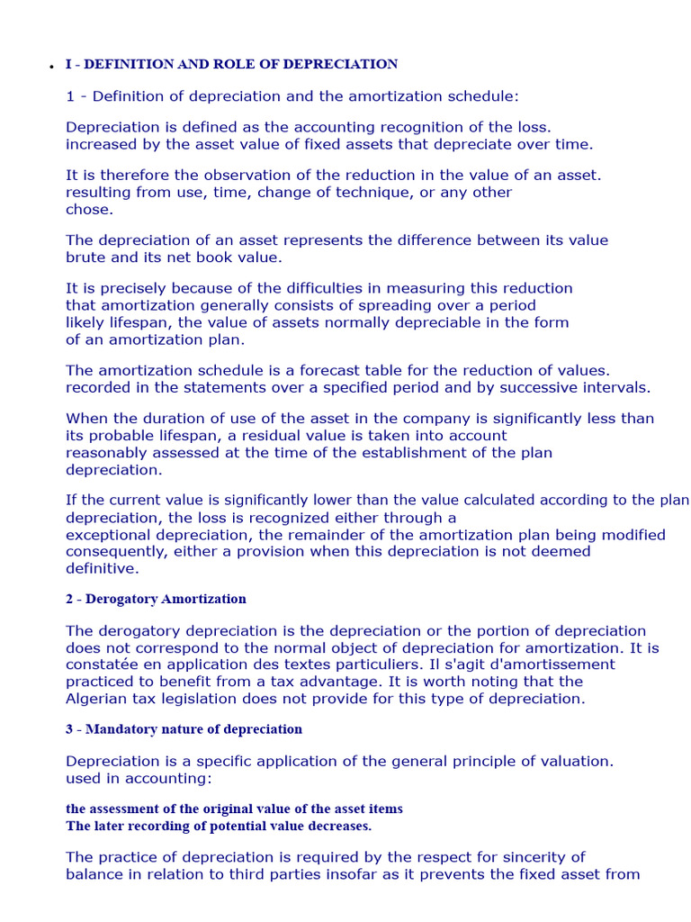 Understanding Depreciation and Assets | PDF | Depreciation | Capital Gain