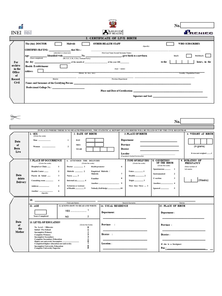 Born Alive | PDF | Birth Certificate