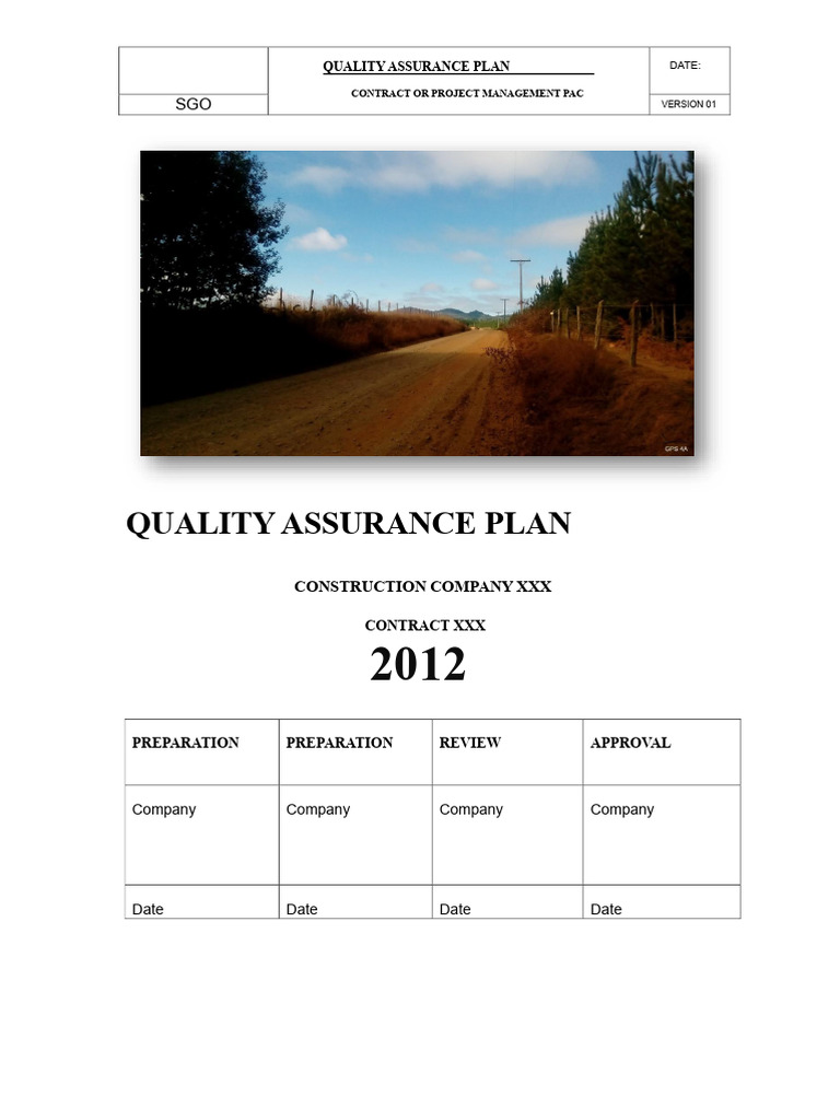 PAC Assurance and Quality Control Version 01 | PDF | Quality Assurance ...