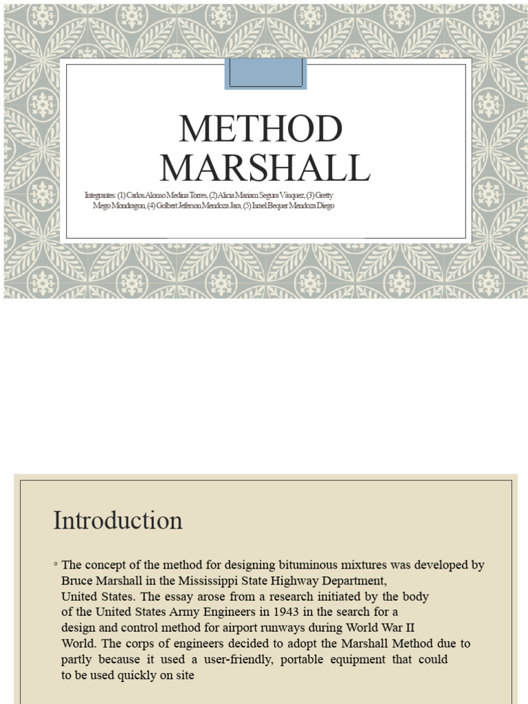 HVEEM AND MARSHALL METHOD FINAL | PDF | Road Surface | Materials