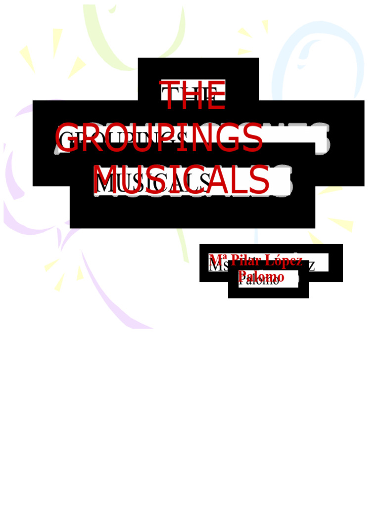 Musical Groups | PDF | Performing Arts | Musicology