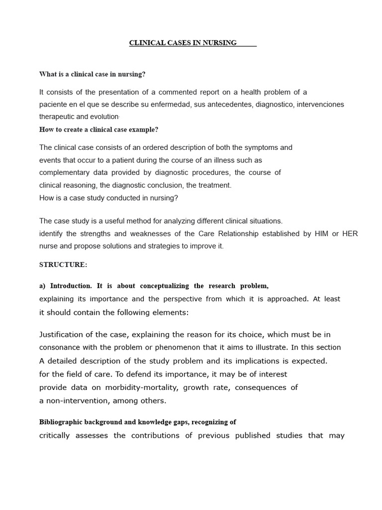 CLINICAL CASES IN NURSING | PDF | Narrative | Theory