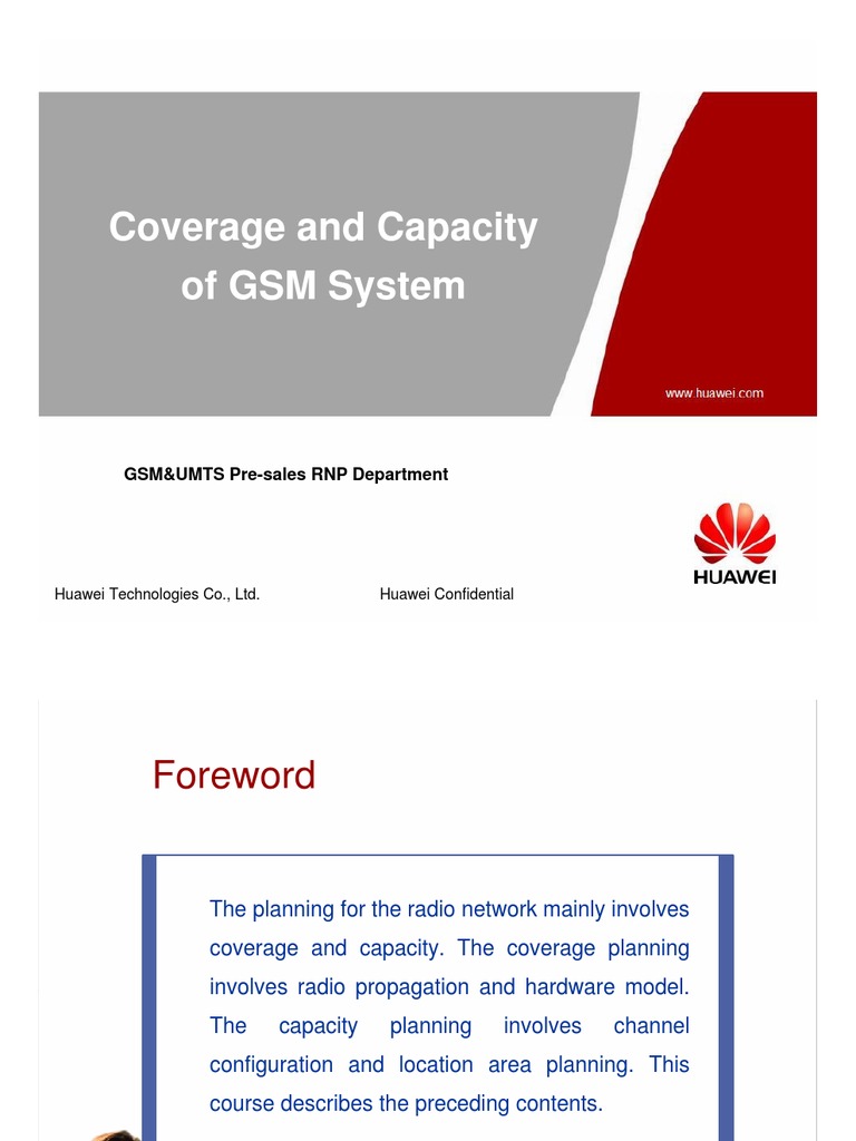 01 Coverage and Capacity of GSM System | PDF | Electrical Engineering ...