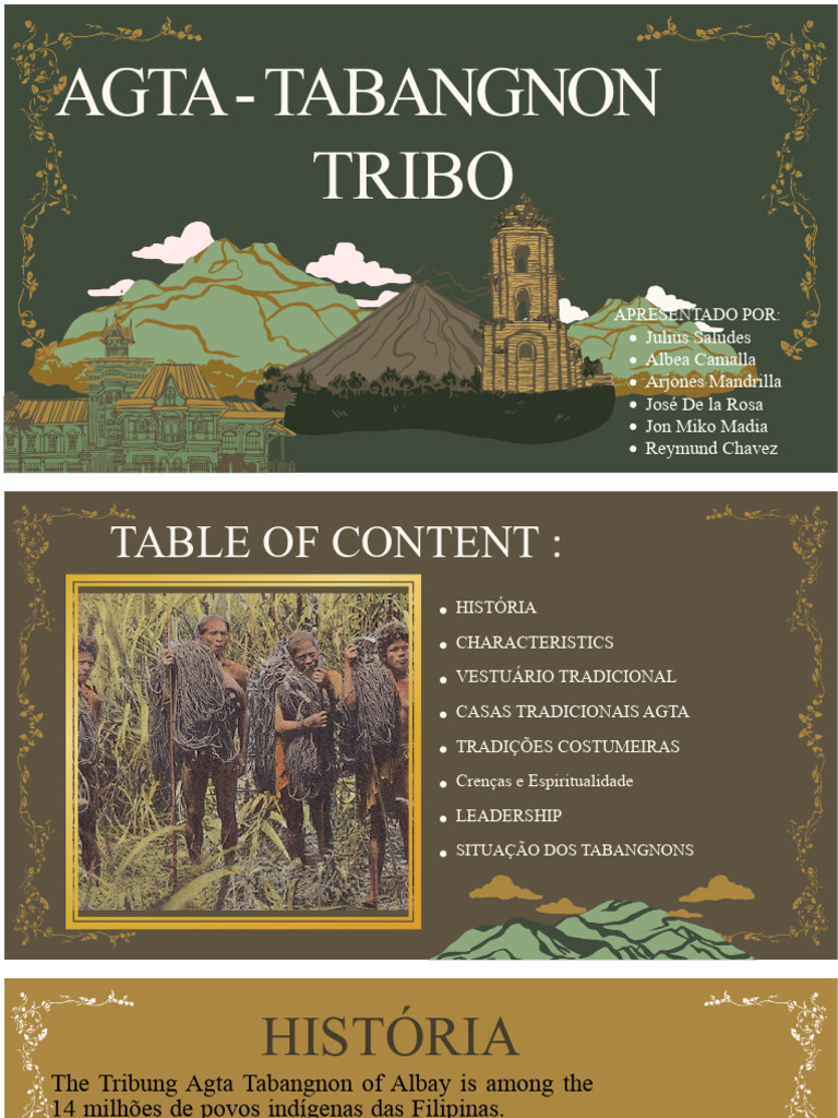 TRIBO AGTA-TABANGNON | PDF | Povos indígenas | Filipinas