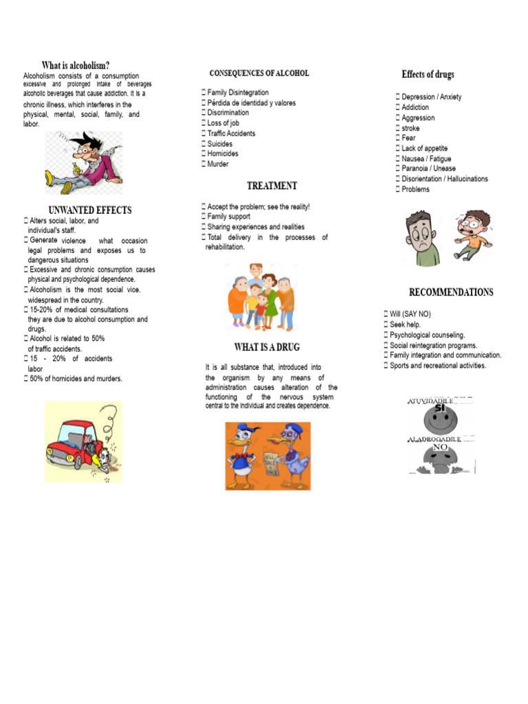 BROCHURE ON PREVENTION OF ALCOHOL, TOBACCO, AND DRUGS | PDF ...