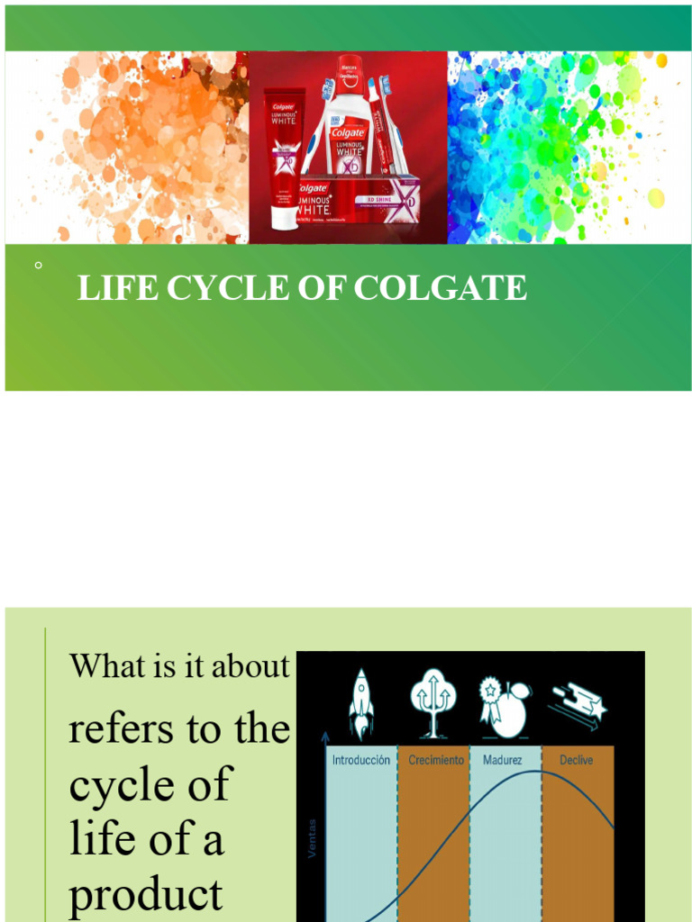 Colgate Product Life Cycle Overview | PDF