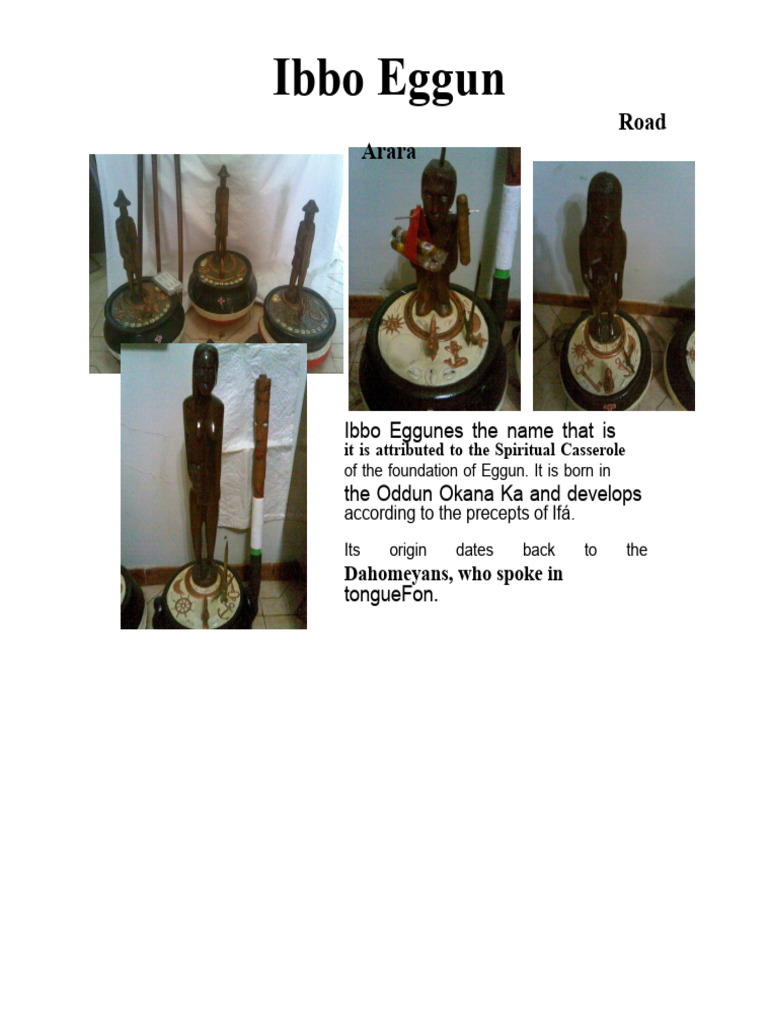 271043324-Ibbo-Eggun | PDF | Religious Belief And Doctrine | Spirituality