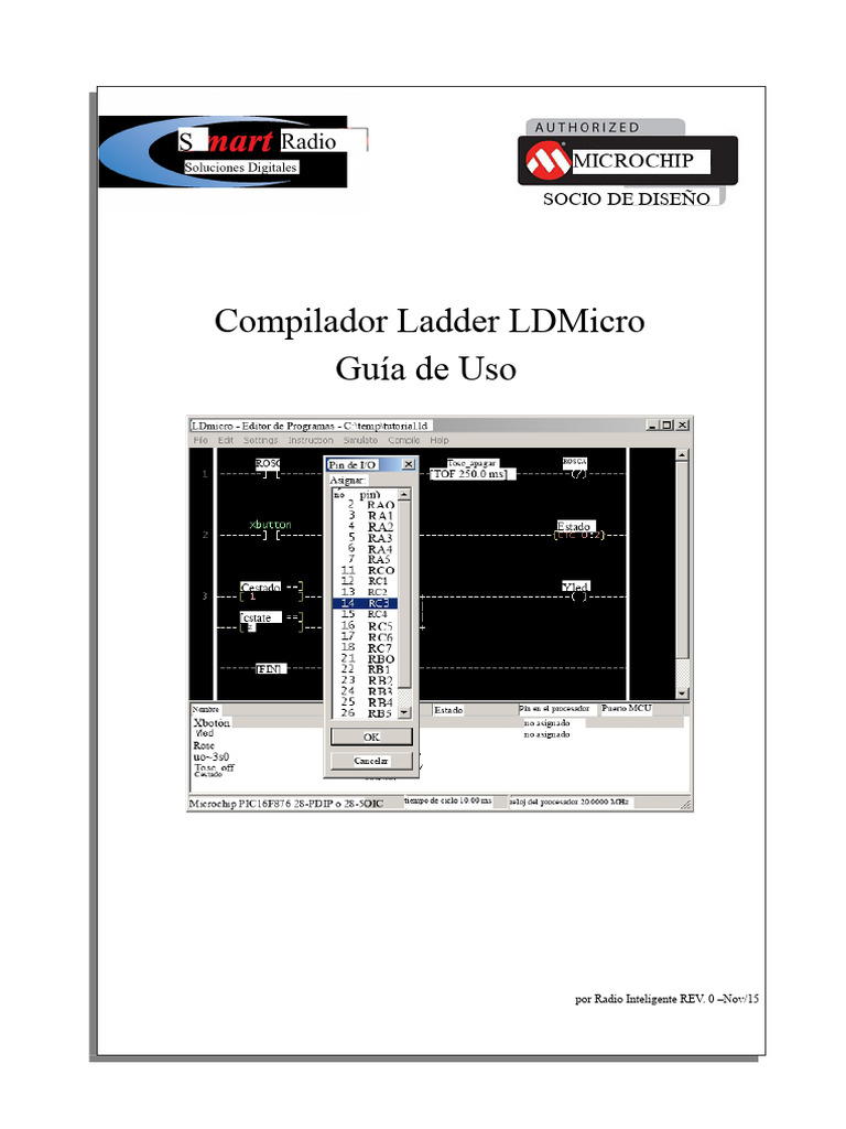 Guía de Uso del Compilador Ladder LDMicro | PDF | Programación ...