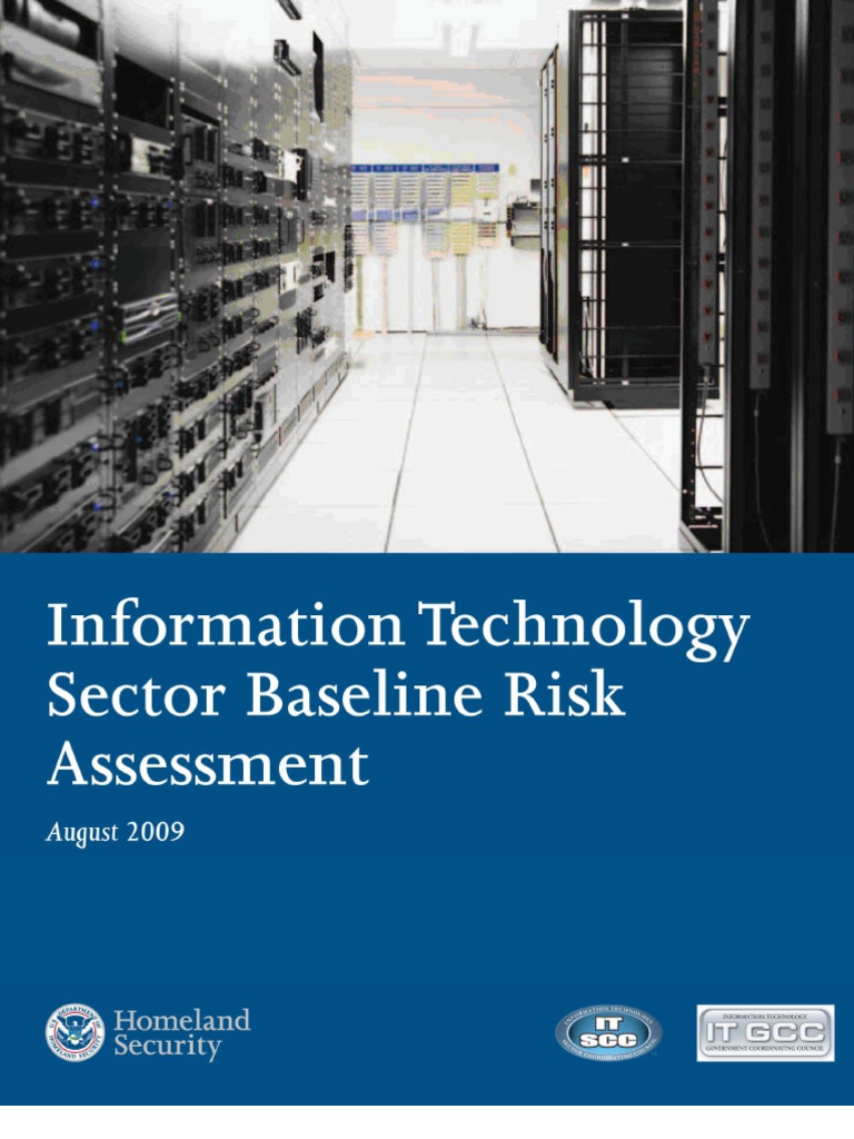 IT Sector Risk Assessment Report Final | PDF | Threat (Computer ...
