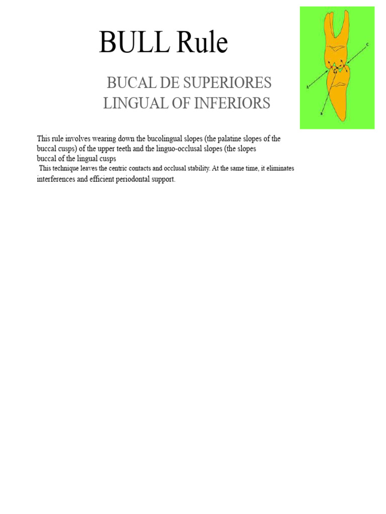 BULL Rule | PDF
